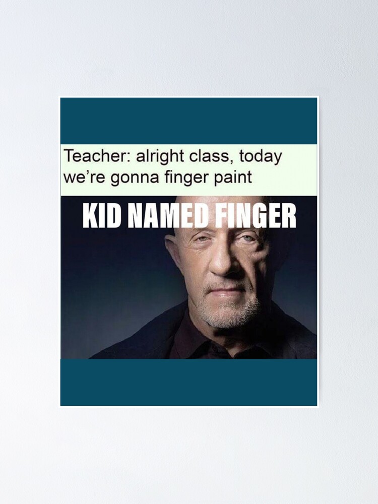 "Kid Named Finger " Poster for Sale by SigutyGegysy | Redbubble