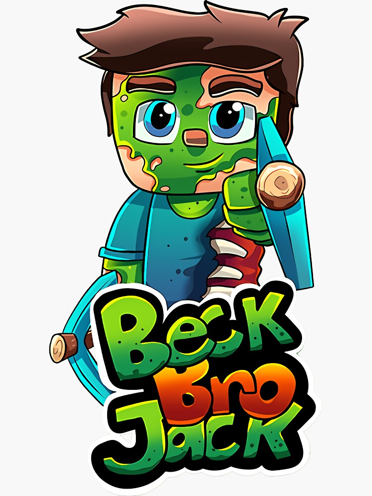 "Beckbrojack AVA" Sticker for Sale by eanmcafee | Redbubble