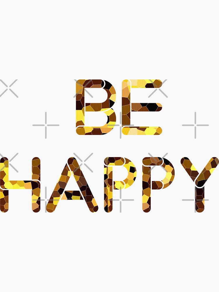 Be Happy Sex Sticker For Sale By Unix G Redbubble
