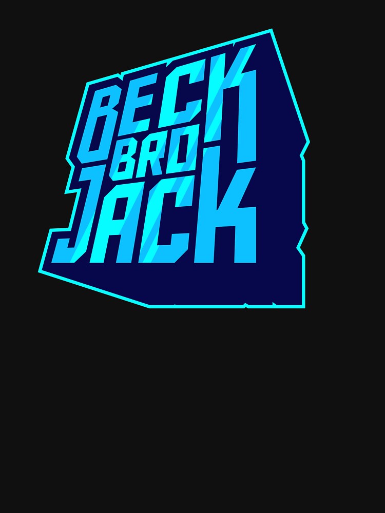 "Beckbrojack LOGO" T-shirt for Sale by eanmcafee | Redbubble ...
