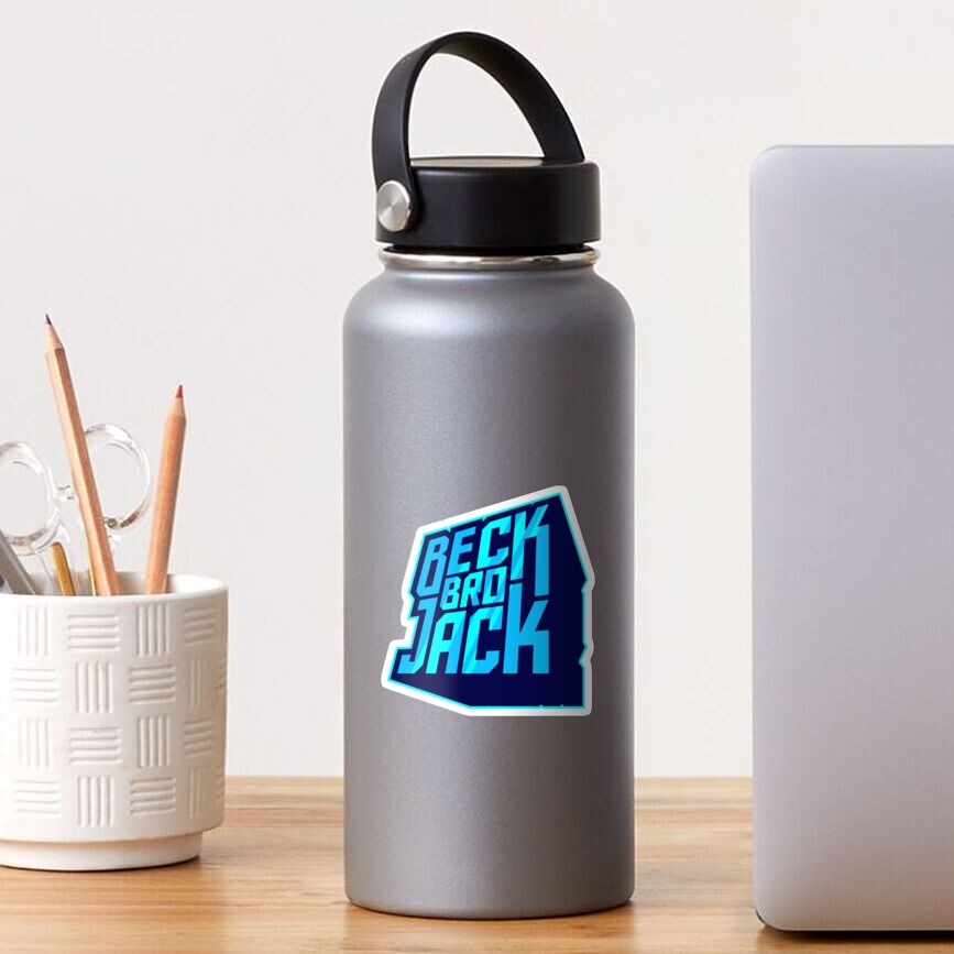 "Beckbrojack LOGO" Sticker for Sale by eanmcafee | Redbubble