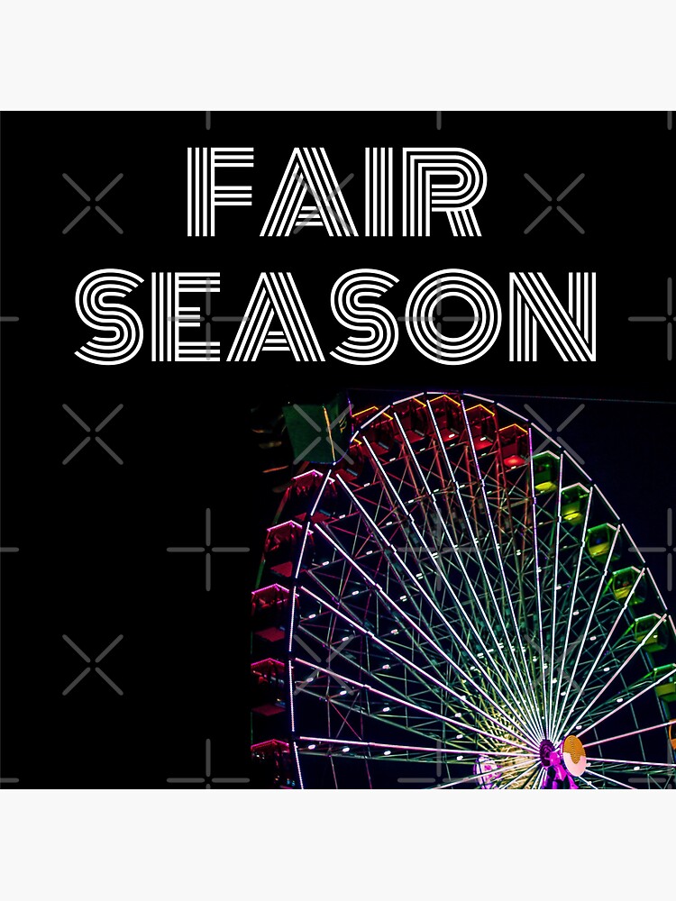 "Fair Season | State Fair Gifts | National State Fair" Sticker for Sale ...