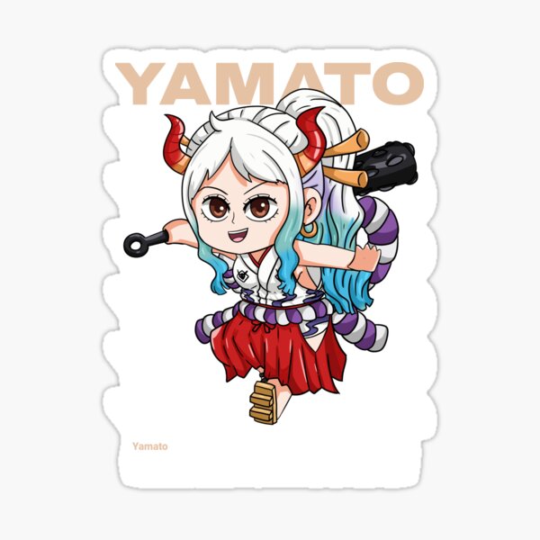 "Yamato - One Piece Chibi ver" Sticker for Sale by TAKAHIRO-SHOPPU ...