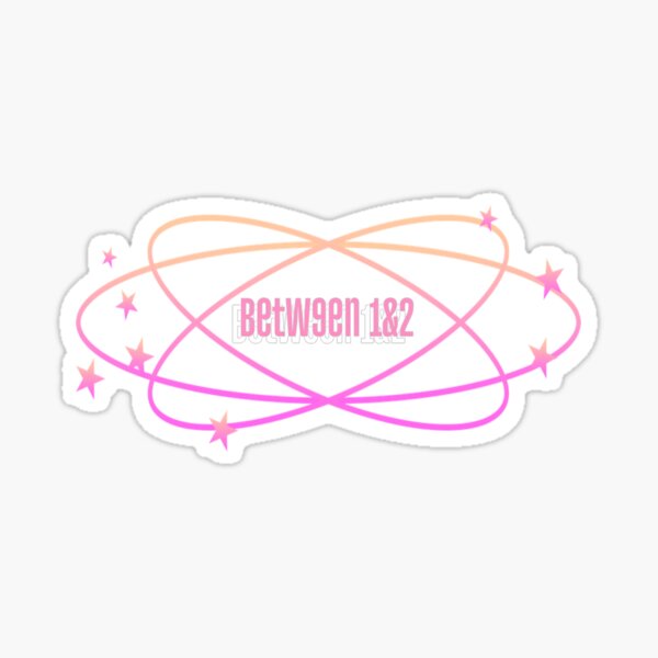 "Between 1&2 star logo" Sticker for Sale by jazzy-handz | Redbubble