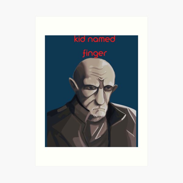 "kid named finger meme " Art Print for Sale by SuzansNewton | Redbubble