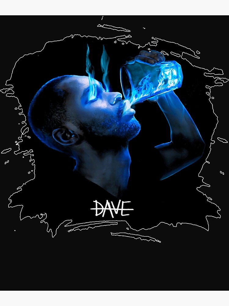 "Dave Rapper Official" Poster for Sale by ZOLLINGERME | Redbubble