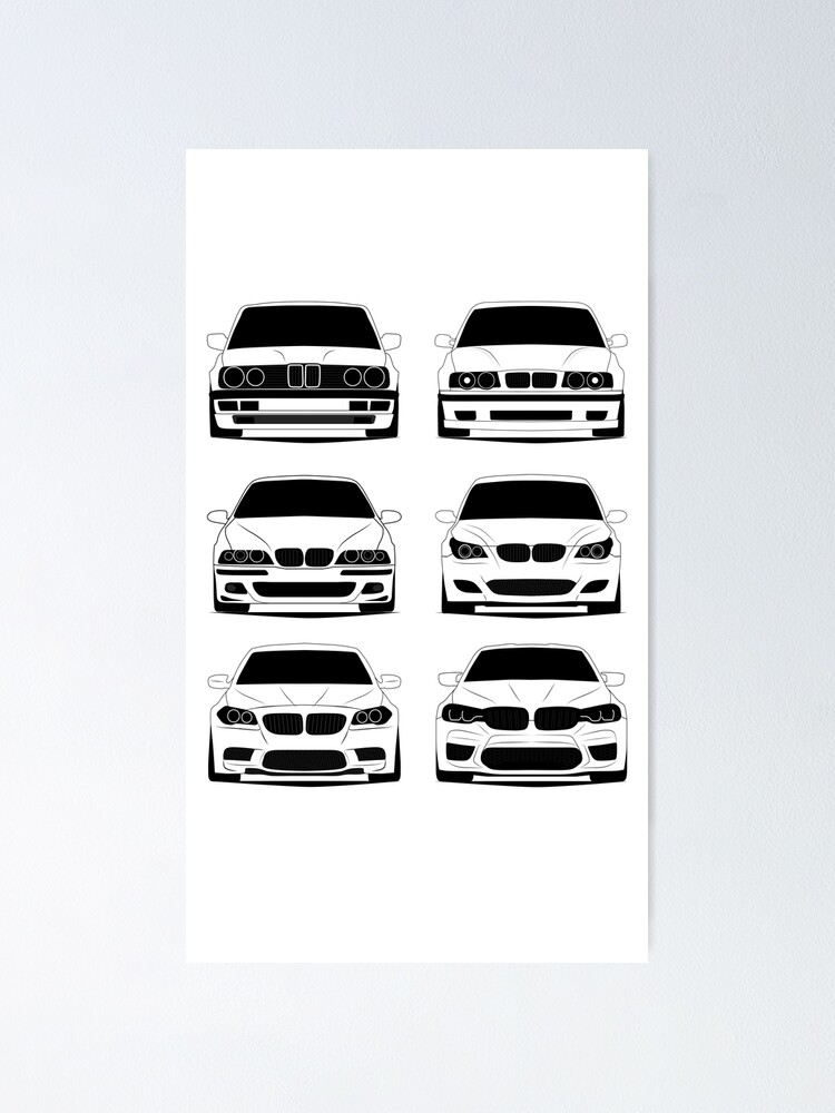 "5 Series Generations" Poster for Sale by MMXXstreetwear | Redbubble