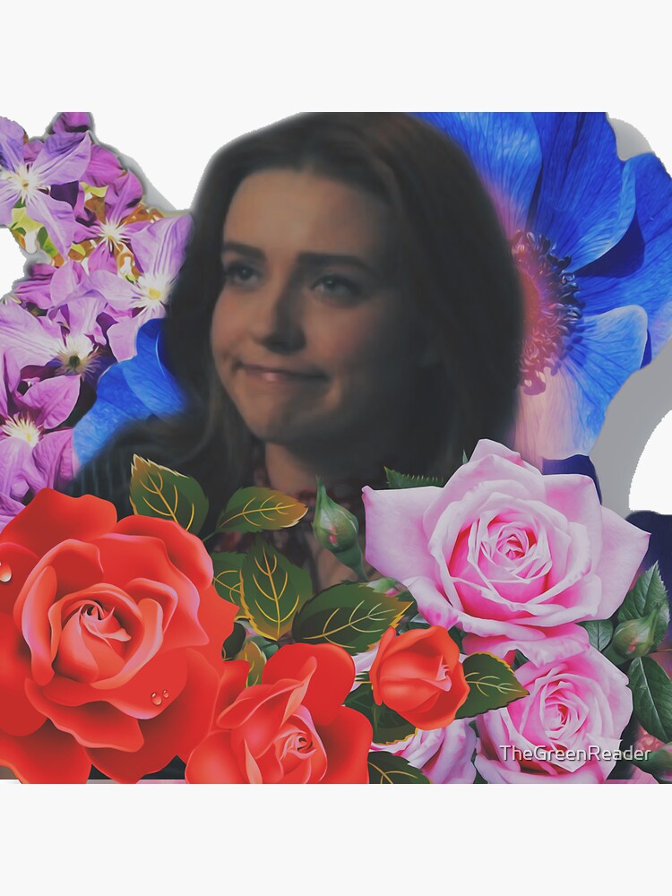 "Floral "Uh Huh" Nancy-Nancy Drew" Sticker for Sale by TheGreenReader ...