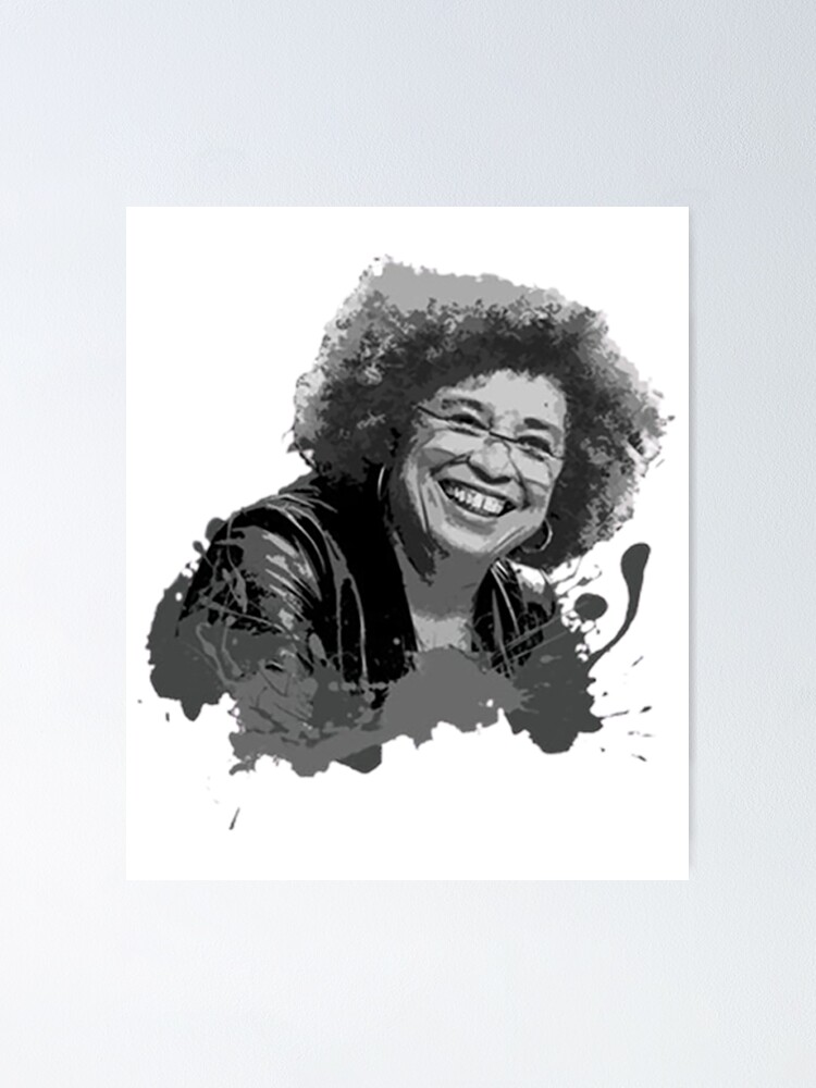 "Angela Davis Angela Davis" Poster for Sale by CoreyStorey | Redbubble