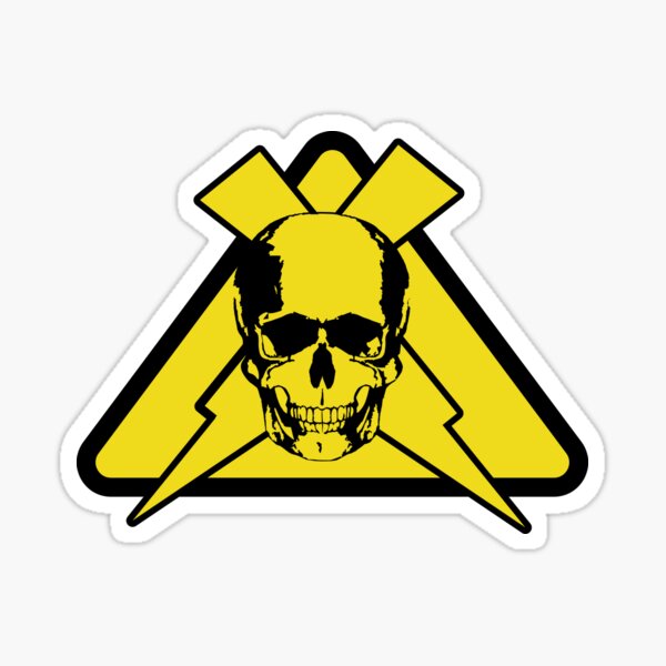 High Voltage Stickers | Redbubble