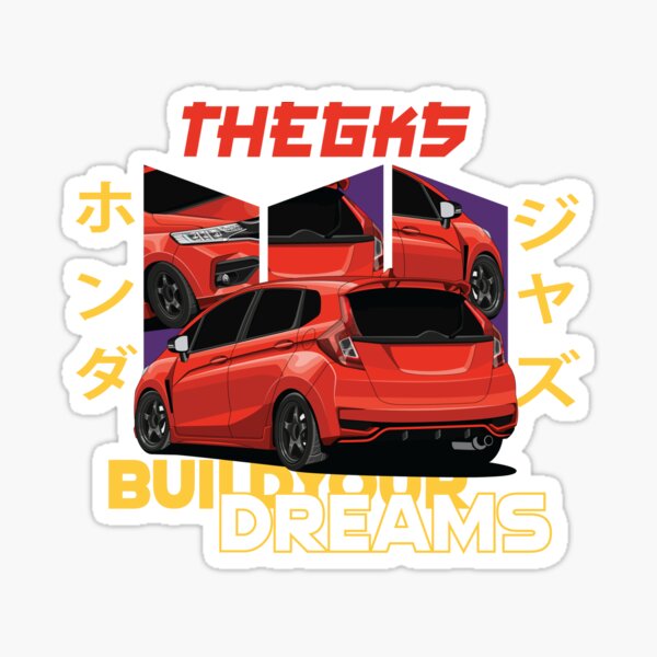 "The GK5 back" Sticker for Sale by orvaladeesign | Redbubble