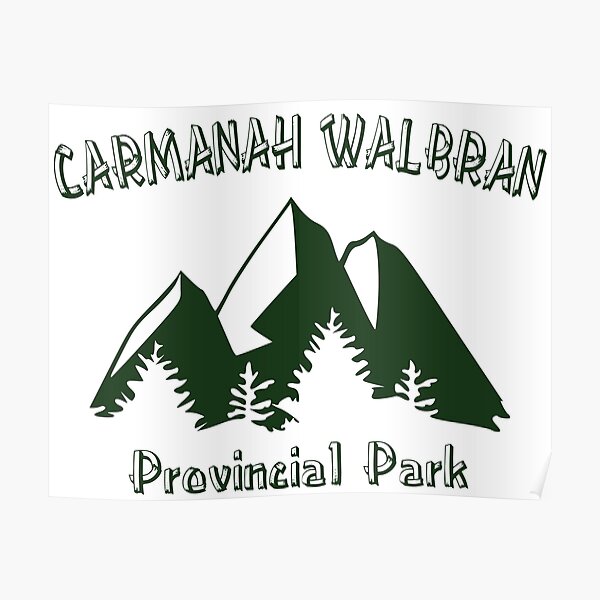 "Carmanah Walbran Provincial Park" Poster for Sale by esskay | Redbubble