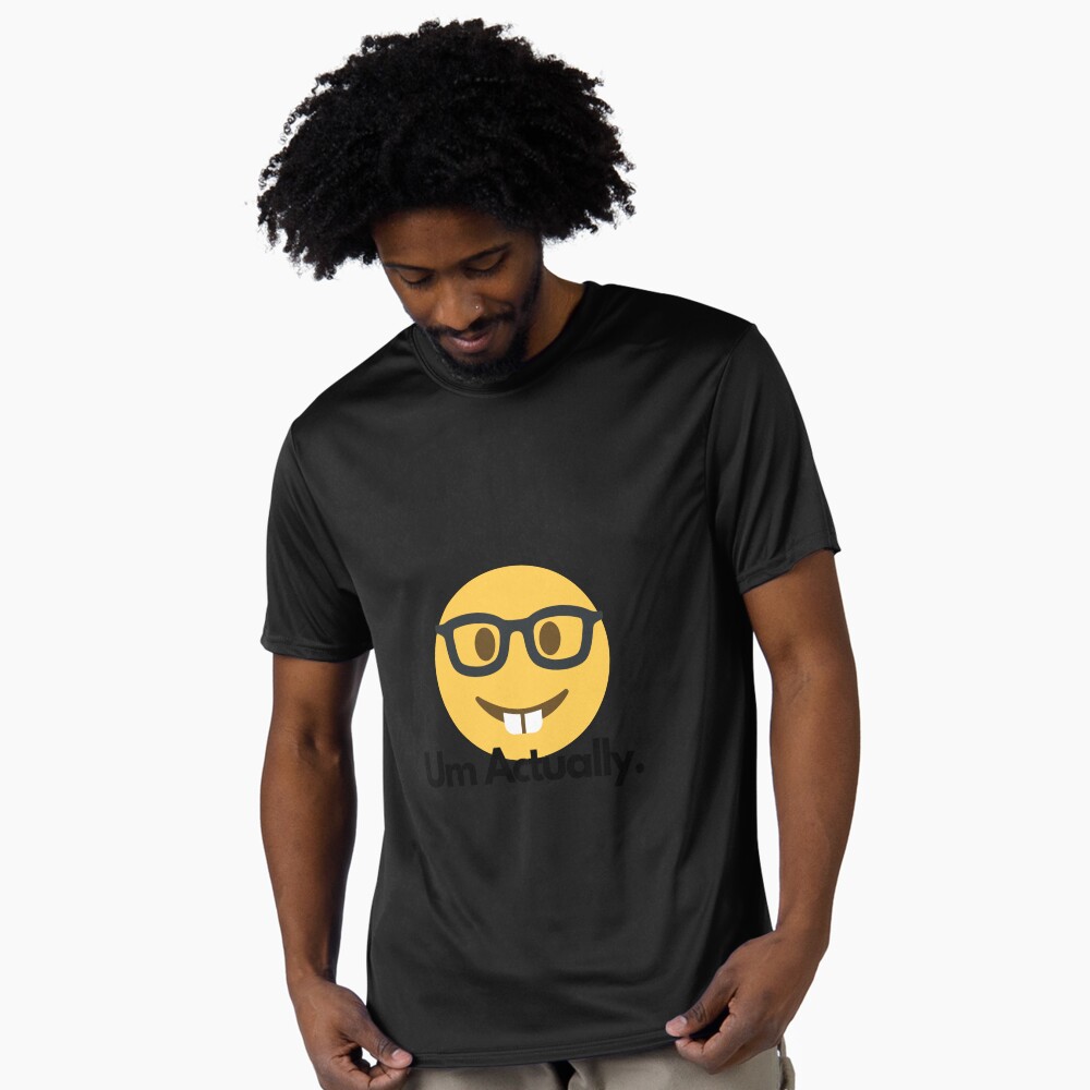 "Um Actually Meme Nerd Design" Sticker for Sale by Williamdripfoe ...