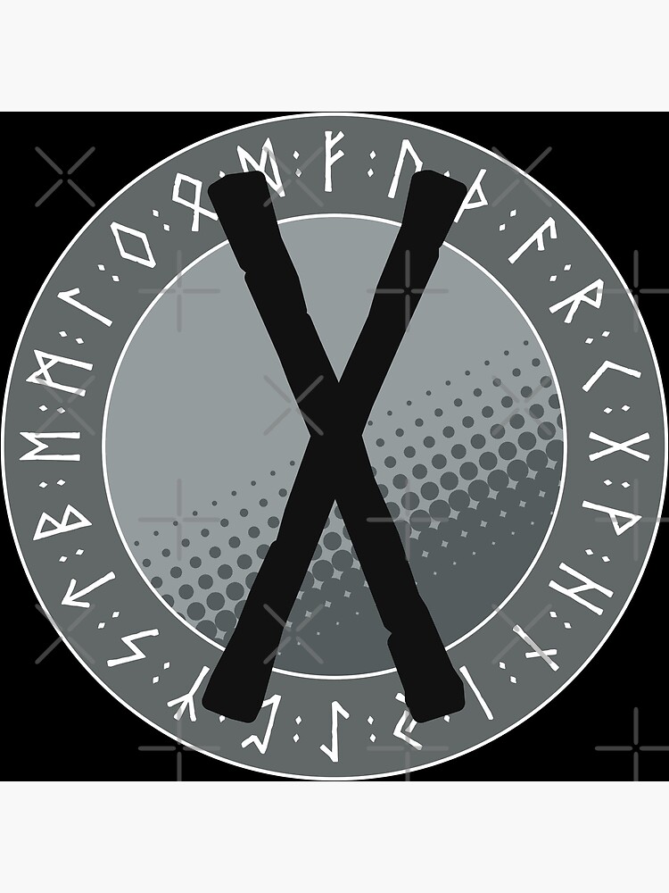 "Viking Runes and Runic Symbols - Gebo (Gift)" Poster for Sale by ...