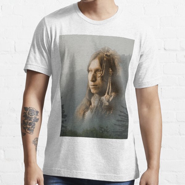 T-shirt « Peter Iron Shell, Indien des Sioux », par DanKeller | Redbubble