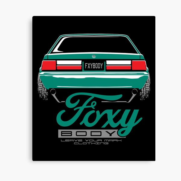 Fox Body Mustang Wall Art | Redbubble