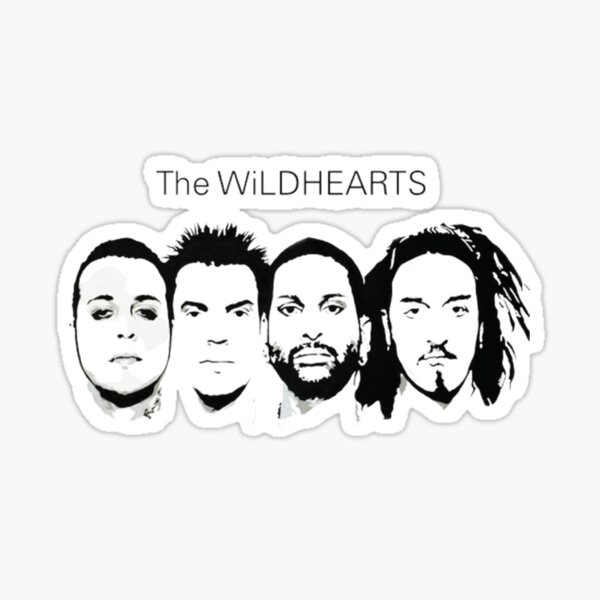 Pegatina for Sale con la obra «camiseta de corazones salvajes, camiseta ...