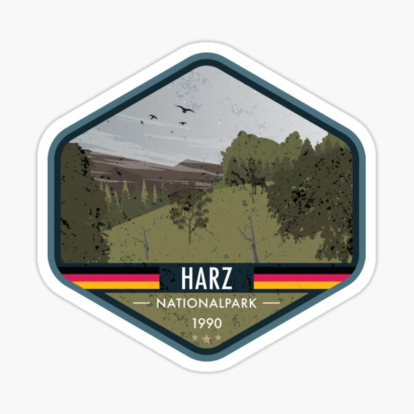 "Harz National Park Germany" Sticker for Sale by origato | Redbubble