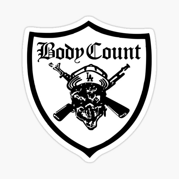 "BEST SELLER Body Count Merchandise" Sticker for Sale by ...