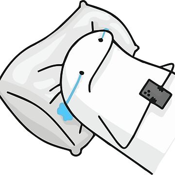 "Flork is crying on his\her bed" Sticker for Sale by Kurdish T-shirt ...