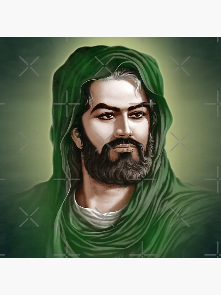 "al imam al hussein" Sticker for Sale by Alizo Antique | Redbubble