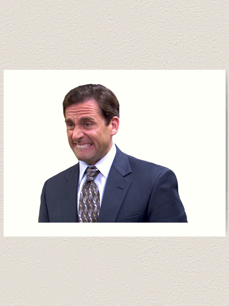 "Michael Scott The Office" Art Print for Sale by knowyourrights | Redbubble
