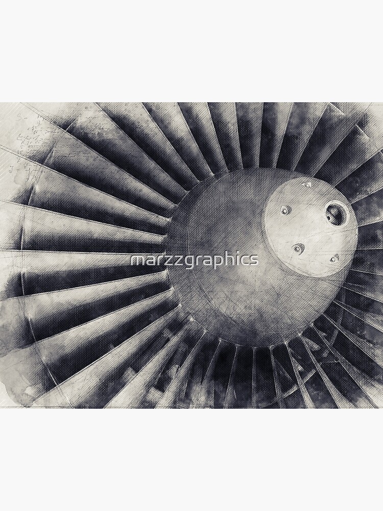"Jet Turbine, Jet Engine, Jet, Aviation, Airplane Engine, Pilot Gift ...