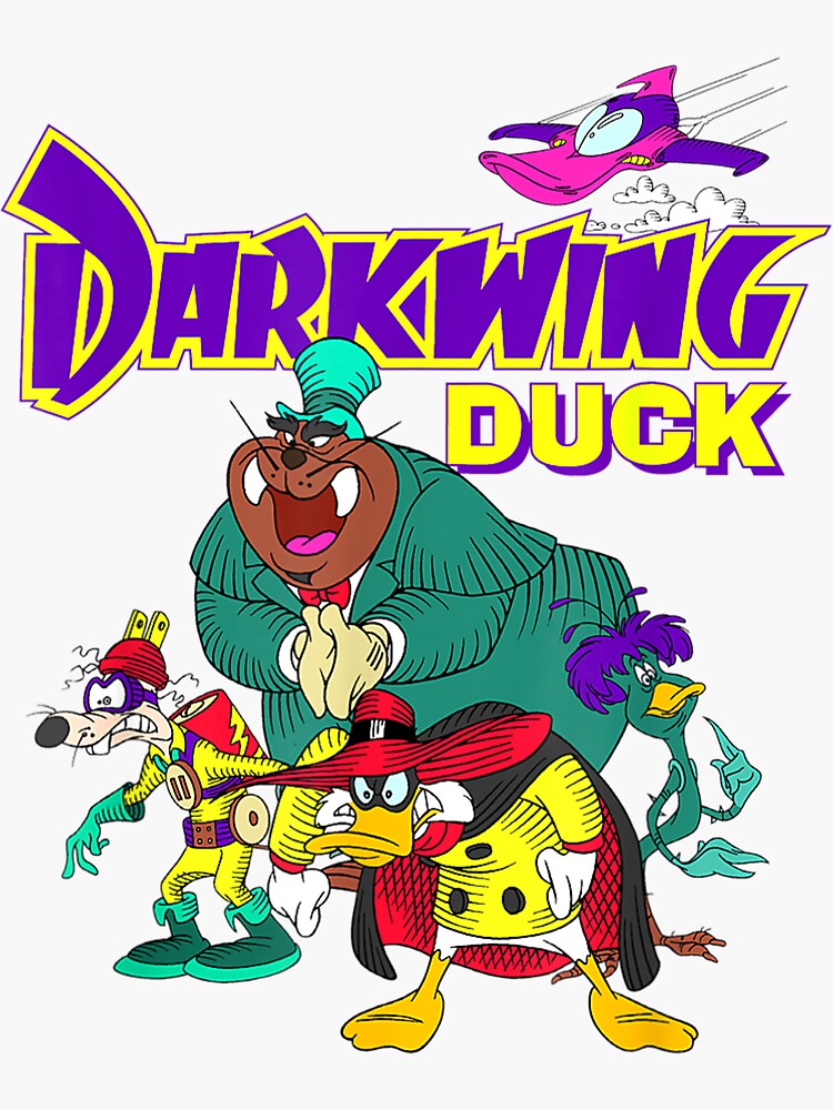 "Darkwing Duck" Sticker for Sale by CoppockShop | Redbubble