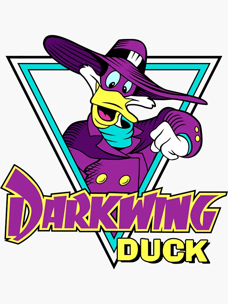 "Darkwing Duck Classic Catoon Movie" Sticker for Sale by CoppockShop ...