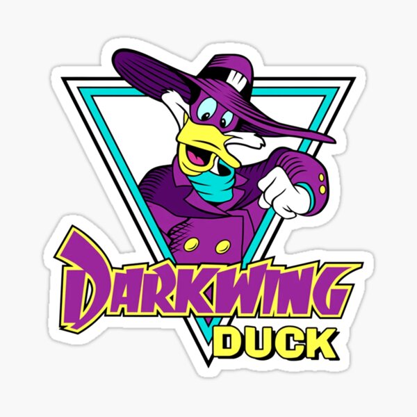 "Darkwing Duck Classic Catoon Movie" Sticker for Sale by CoppockShop ...