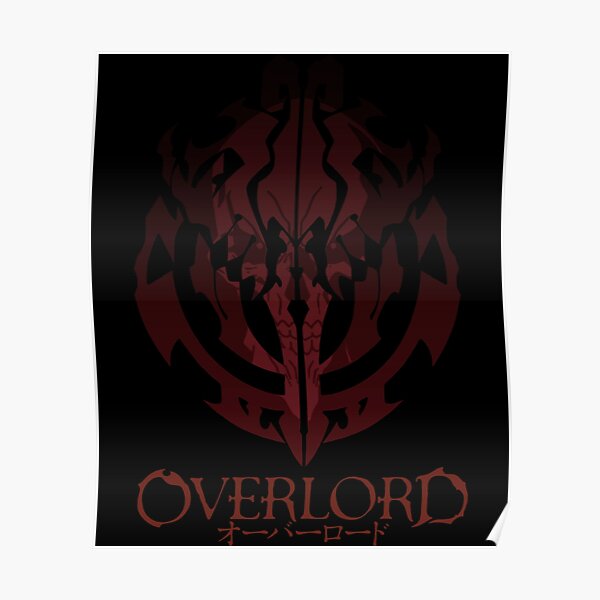 "Anime overlord ainz ooal gown crest" Poster for Sale by JyothsnaChiluk ...