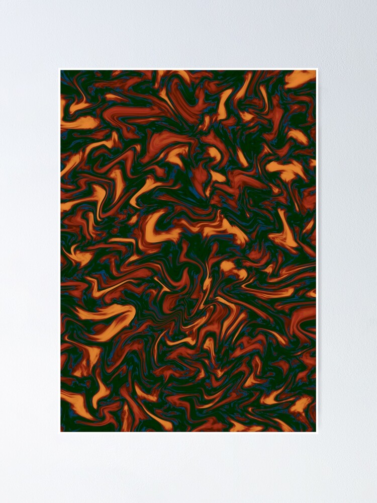 Póster «Marmoleado travieso Textura marmoleada ondulada, Textura ...