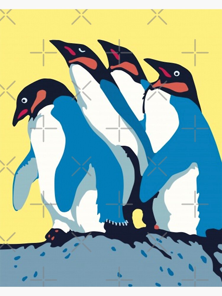 "Rated PG for Penguins " Sticker for Sale by OutlandishStash | Redbubble