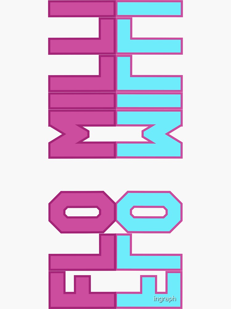 "Rap Girl Flo Milli Shit Design" Sticker for Sale by ingraph | Redbubble