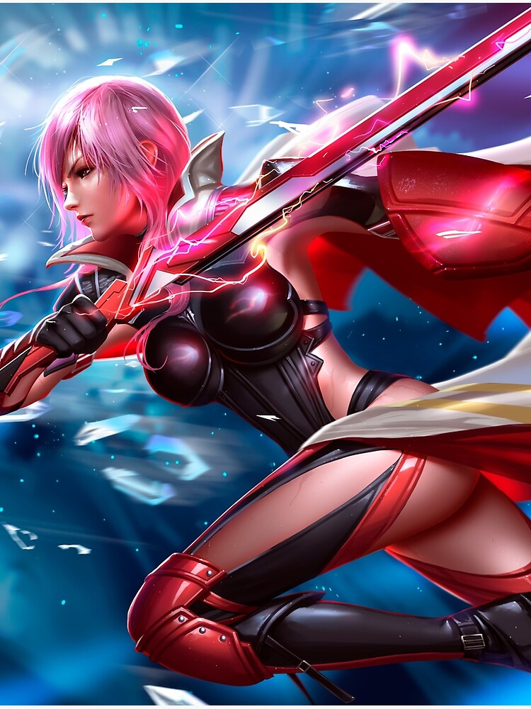 "Hot Lightning Claire Farron (Final Fantasy XIII 13 FFXIII Sexy Lewd Tits Butt Ass Thighs Hentai ...