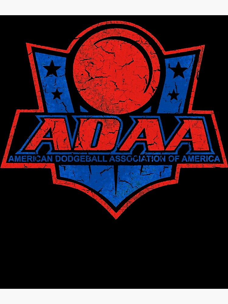 "American Dodgeball Association of America (Dodgeball)" Poster for Sale ...
