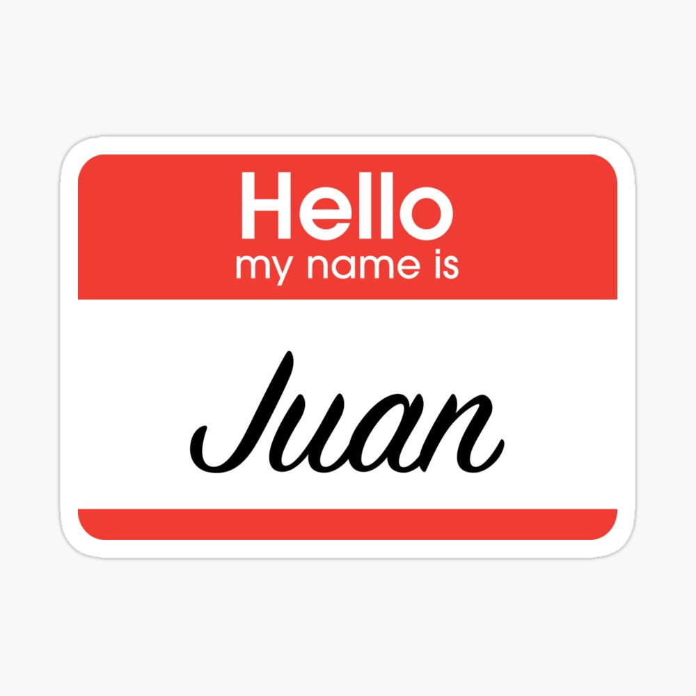 Mi Nombre Es Juan