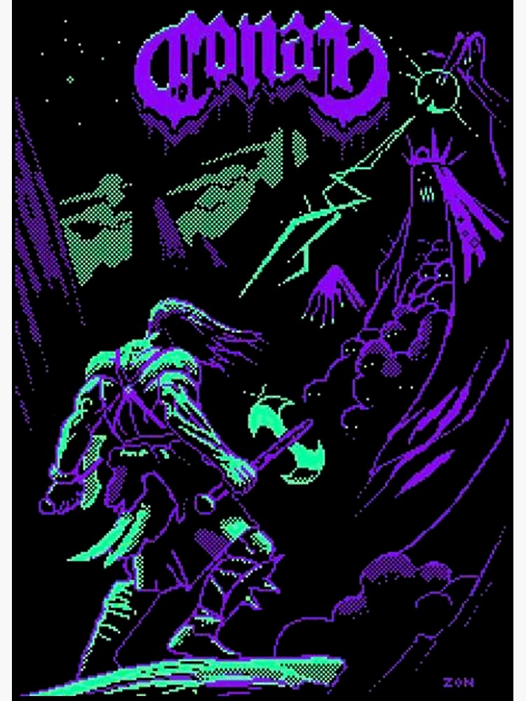 "CONAN BAND" Poster for Sale by DevinPredovic | Redbubble