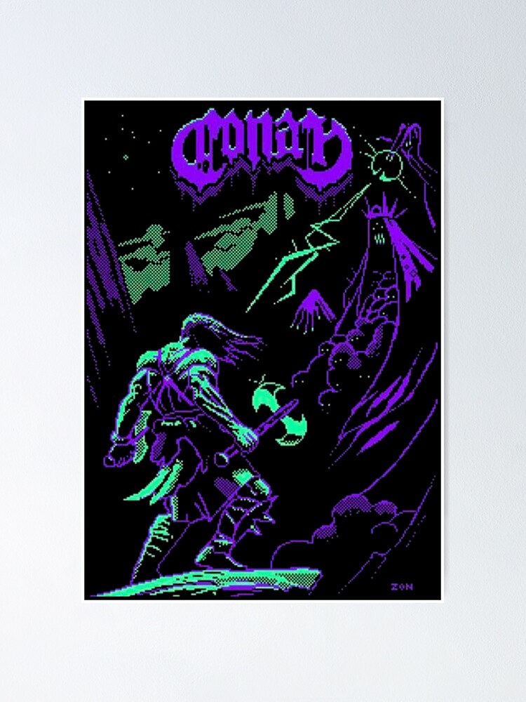 "CONAN BAND" Poster for Sale by DevinPredovic | Redbubble