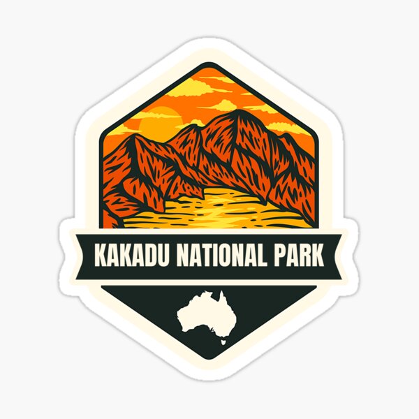 "Kakadu National Parks" Sticker for Sale by retrotravelart | Redbubble