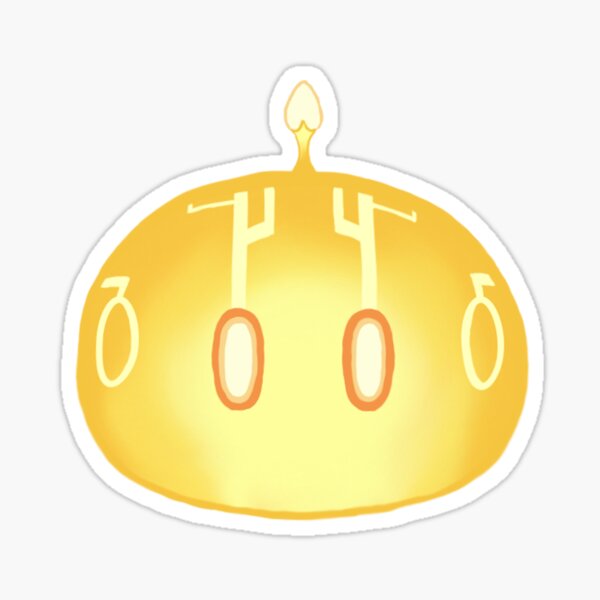 "Genshin Impact - Mutant Electro Slime Fanart" Sticker for Sale by ...