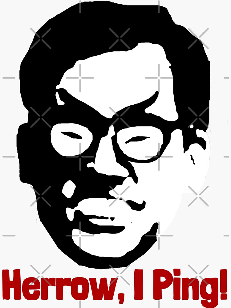 "Ping" Sticker by pickledbeets | Redbubble