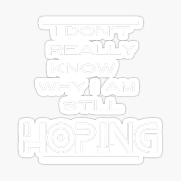One Sided Love Sticker For Sale By Nashza Redbubble