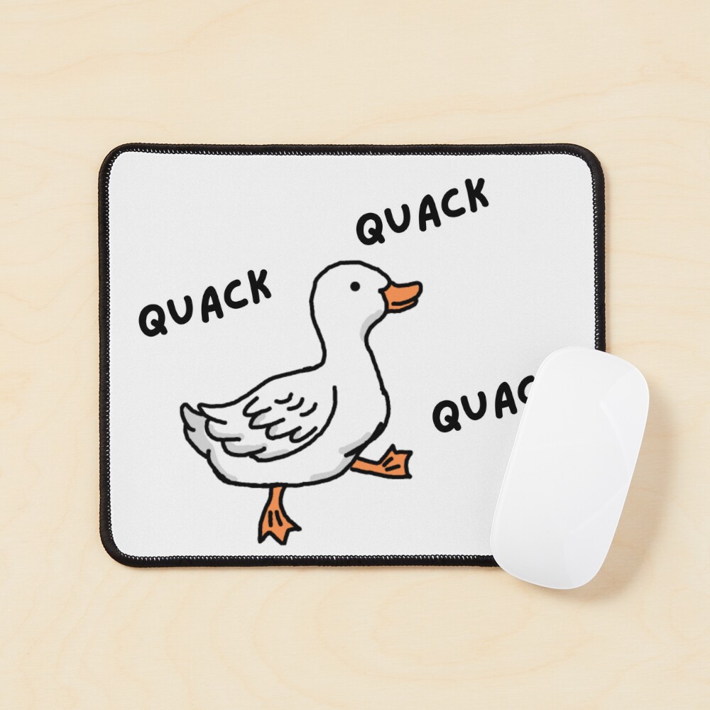 "duck saying quack quack" Art Board Print for Sale by simpleima | Redbubble