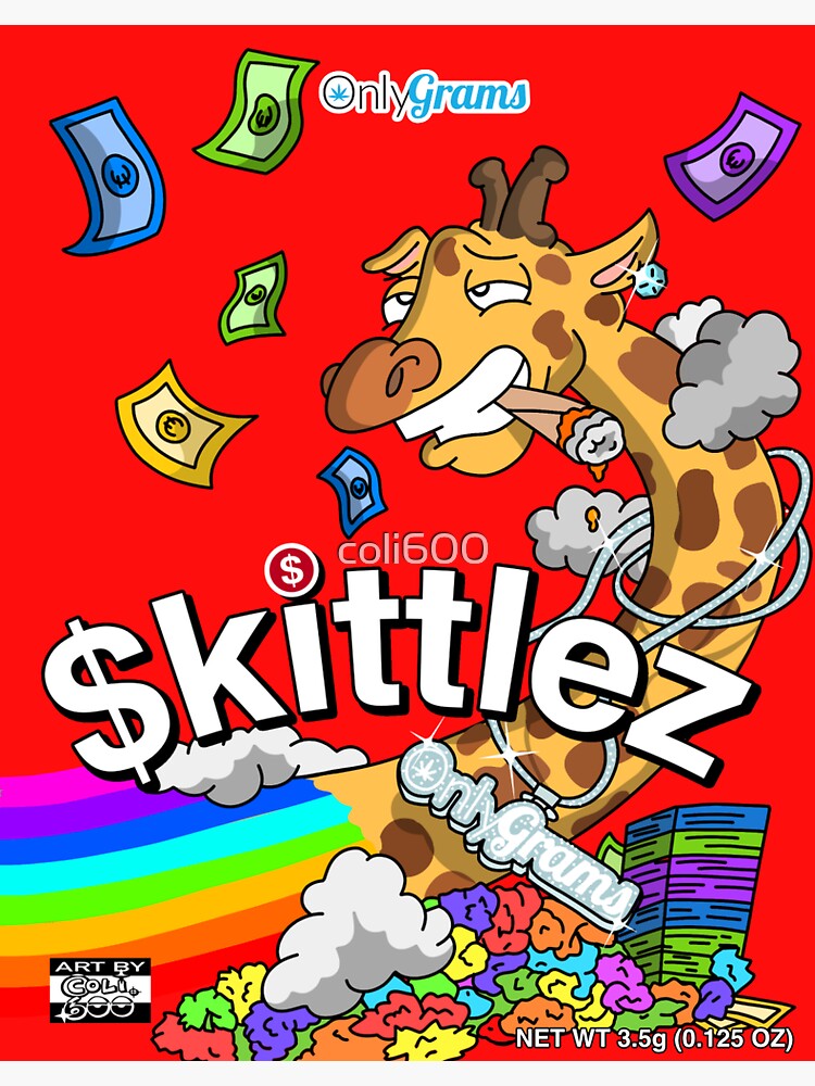 "Skittlez" Sticker for Sale by coli600 | Redbubble