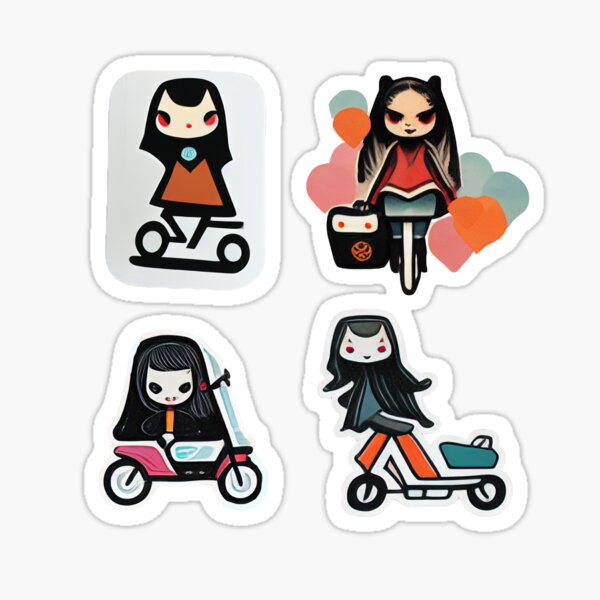 "Bad Girls" Sticker for Sale by Le-Ladroid | Redbubble