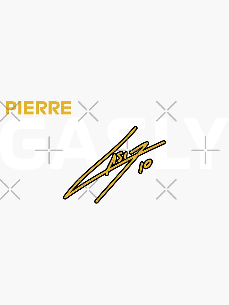 "F1 Pierre Gasly 2022" Sticker for Sale by larsmeijer11 | Redbubble