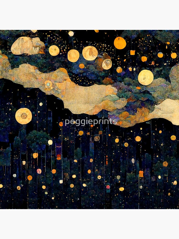 "The moons and the stars" Poster for Sale by peggieprints | Redbubble
