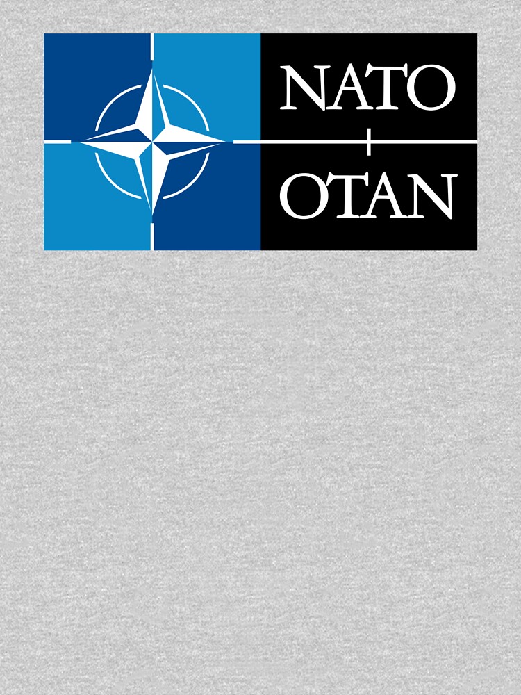 "NATO " T-shirt for Sale by DuckDuckJeep | Redbubble | nato t-shirts ...