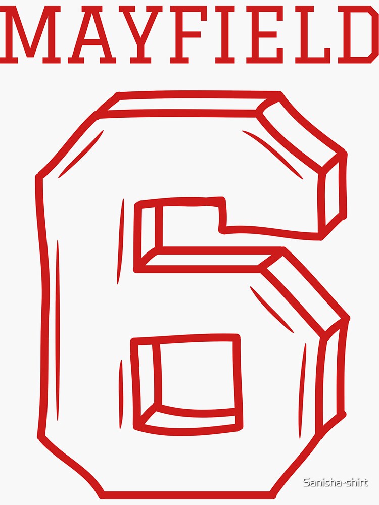 "Baker Mayfield X Glory Days Apparel Legacy - Football Helmet" Sticker ...